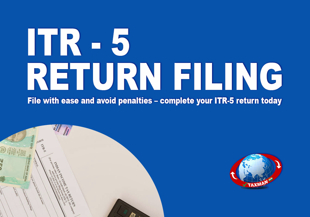 ITR-5 Return Filing Online FY 2024-25 for Firms, LLPs & Trusts